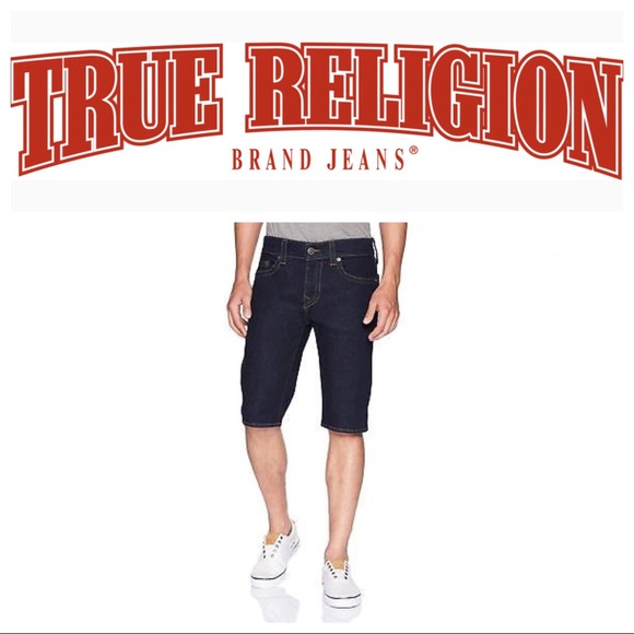 True Religion | Shorts | True Religion Ricky Relaxed Straight Denim ...